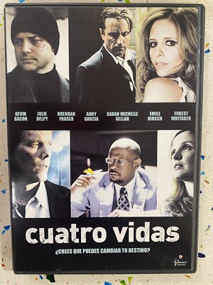 Four Lives DVD Andy Garcia Kevin Bacon Brendan Fraser Spanish English ...
