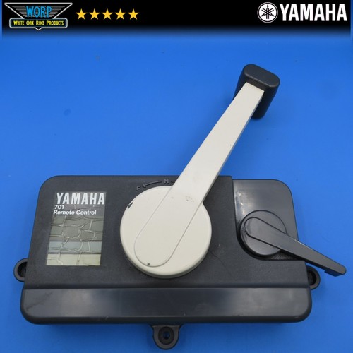 NEVER USED OEM YAMAHA 701 OUTBOARD MOTOR REMOTE CONTROL UNIT ASSEMBLY ...