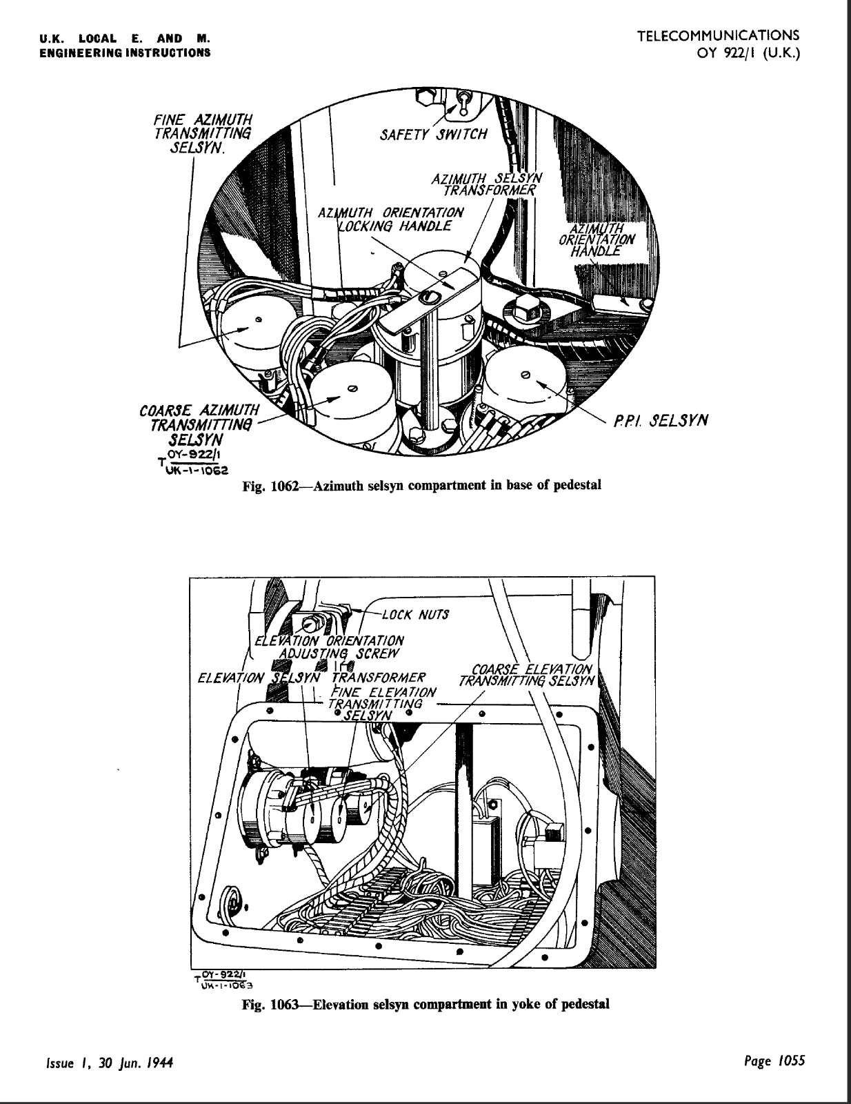 401 Page 1944 British SCR-584 AA Anti-Aircraft Radar Equipment Manual ...