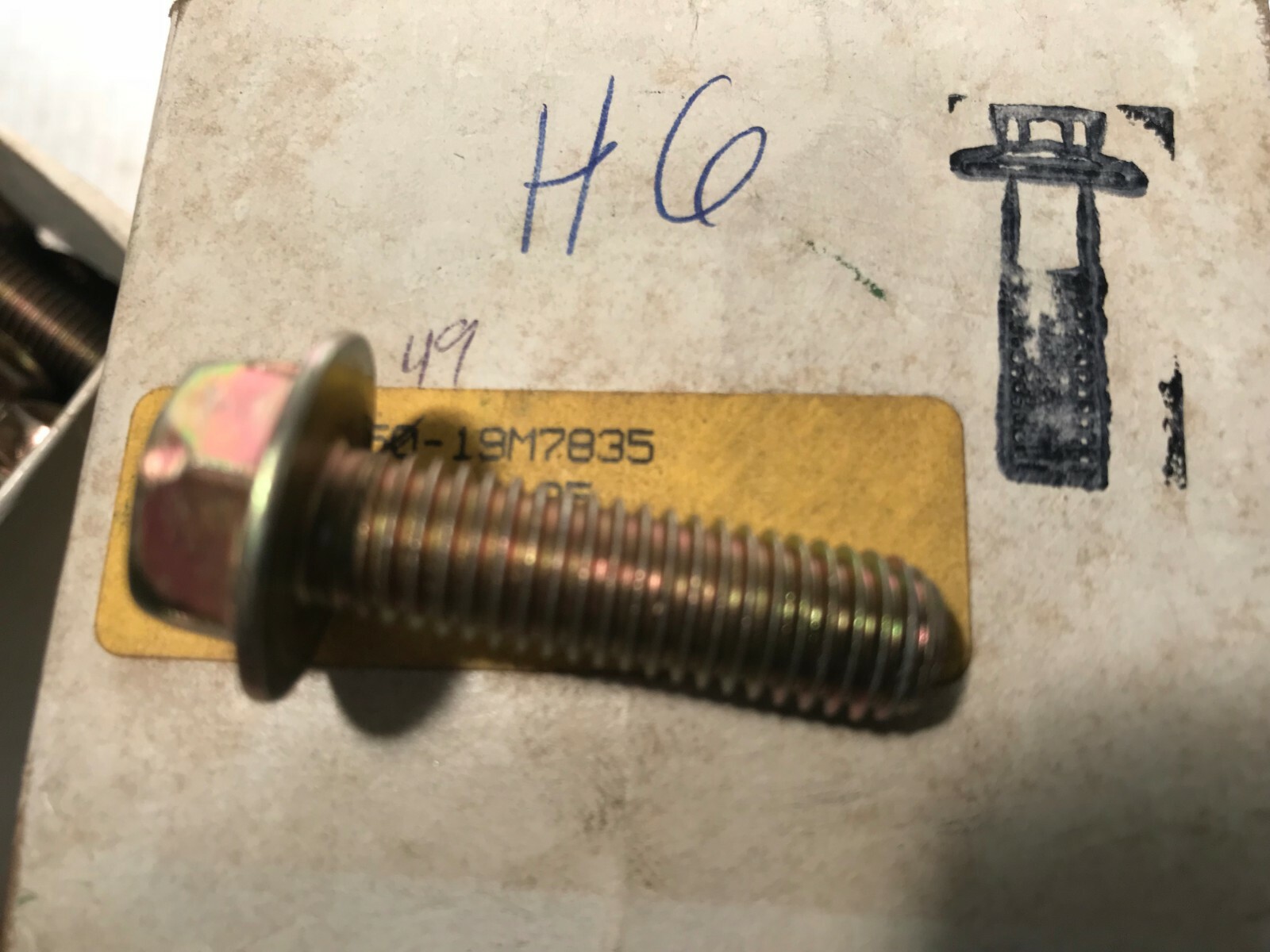19M7835 GENUINE John Deere Original Equipment SCREW BOLT | eBay