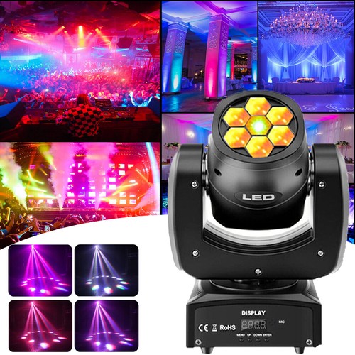 150W RGBW Bee Eye Moving Head Beam Stage Lighting Gobo Strobe DMX DJ ...
