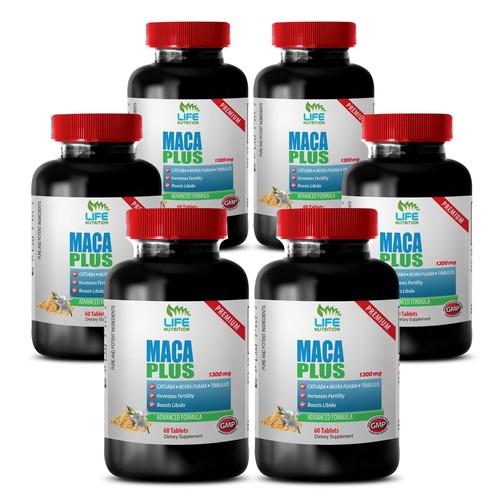 Male Edge Extender Pills - Maca Complex 1301mg - Stinging Nettle Seeds ...