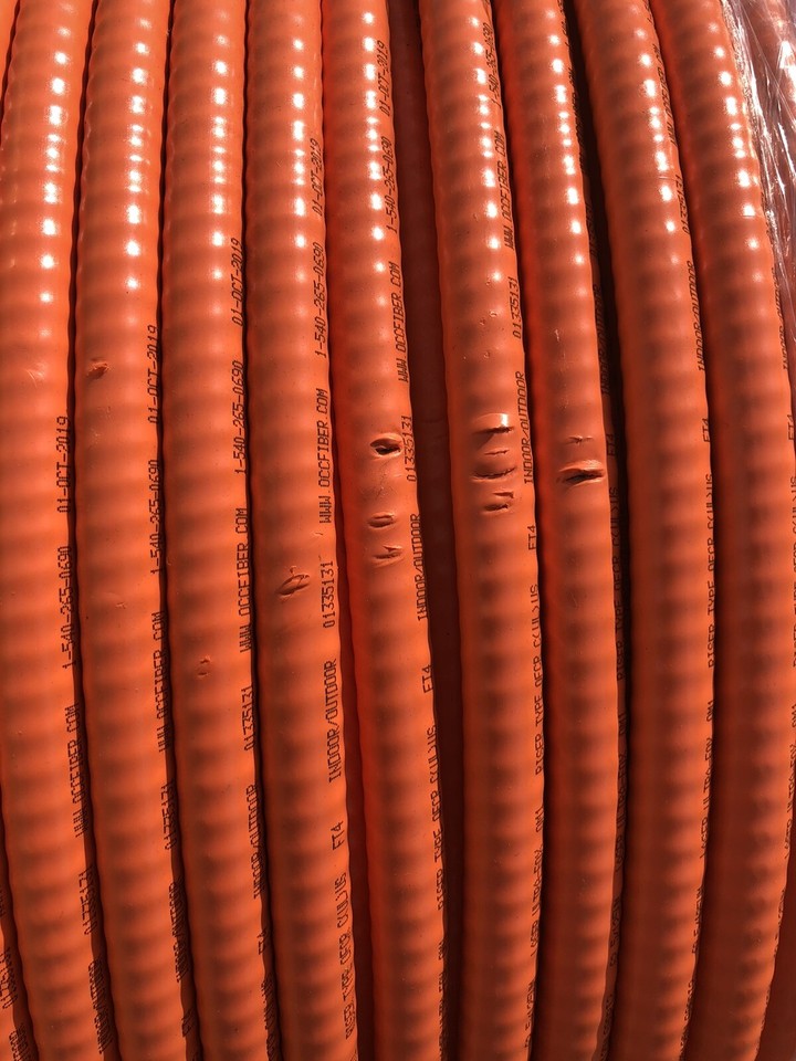 Optical Cable Corporation Fiber Optic Cable Spool 1007 FT New ...