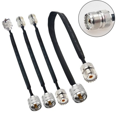 50 Ohms Flat Coaxial Cable Extension Coaxial Pigtail Pass-Through ...