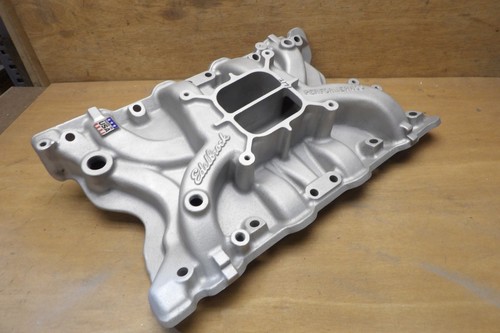 Ford 351 M 400 Modified Edelbrock Performer 2171 Intake Manifold ...