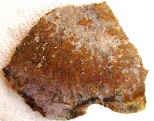 Burro Creek Agate Slab - 218 grams - Arizona - Purple - Gold - Jasper ...