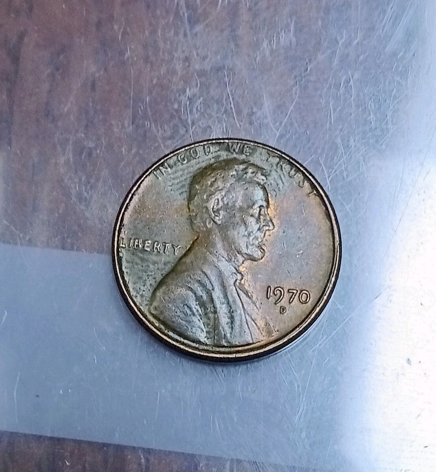 *RARE* 1970 D Floating Roof Penny no FG | eBay