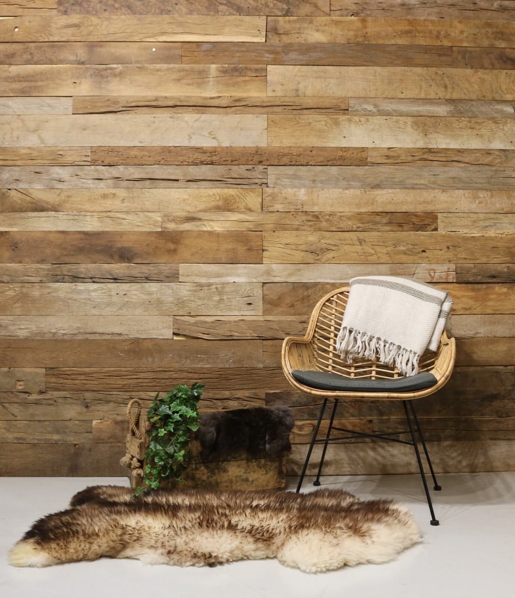 Reclaimed Wooden Wall