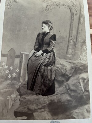 Antique Victorian Photoshop Manipulation Faux Background Cabinet Card ...