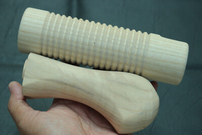 MOSSBERG 590 SHOCKWAVE 12 GA WOOD STOCK & FOREND BIRDSHEAD UNSTAINED ...