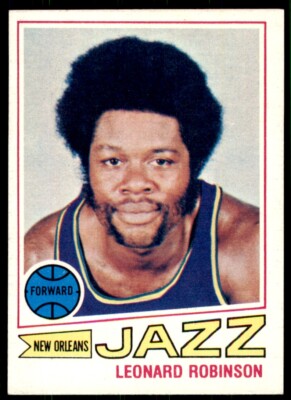 1977-78 Topps NBA Leonard Robinson . New Orleans Jazz #74 | eBay
