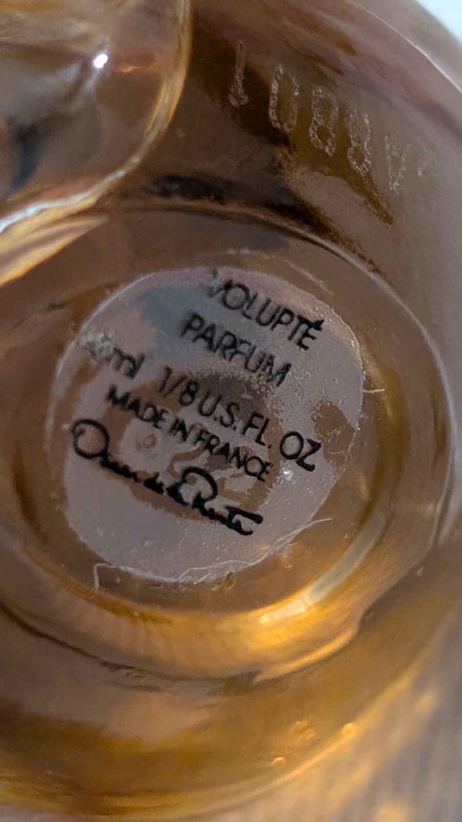 Vintage Volupte' Parfum Oscar de la Renta Mini Perfume 1/8oz 4ml | eBay