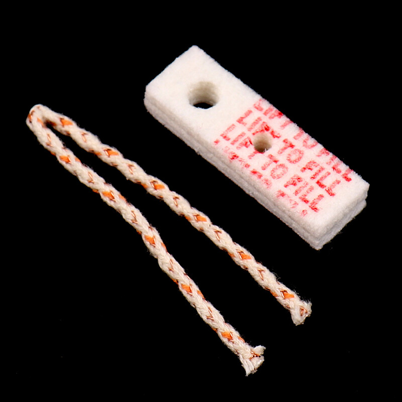 Kerosene Lighter Oil Absorbent Cotton Wicks Pads Kit For Zorro ...