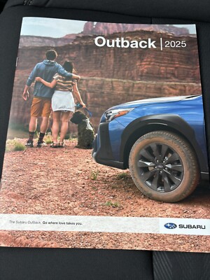2025 SUBARU OUTBACK 26-page Original Sales Brochure | eBay