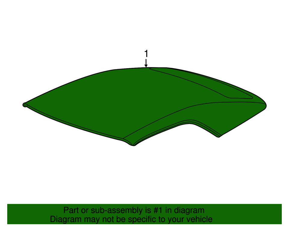 Genuine GM Convertible Top 84237008 | eBay