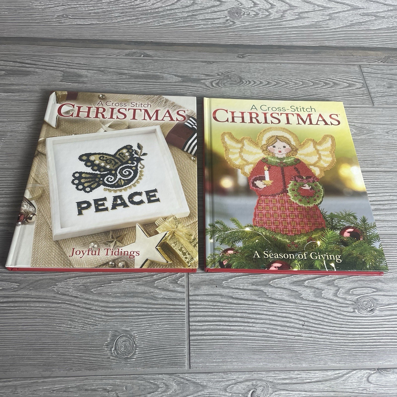 Lot of 2 Craftways A Cross Stitch Christmas Hardcover Books 2017 & 2018 ...