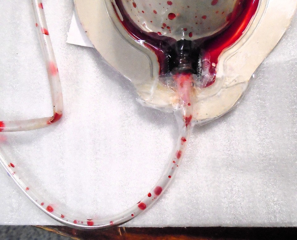 Vintage Scream Blood Mask Face Movie Ghost Bleeding Heart Pump ...