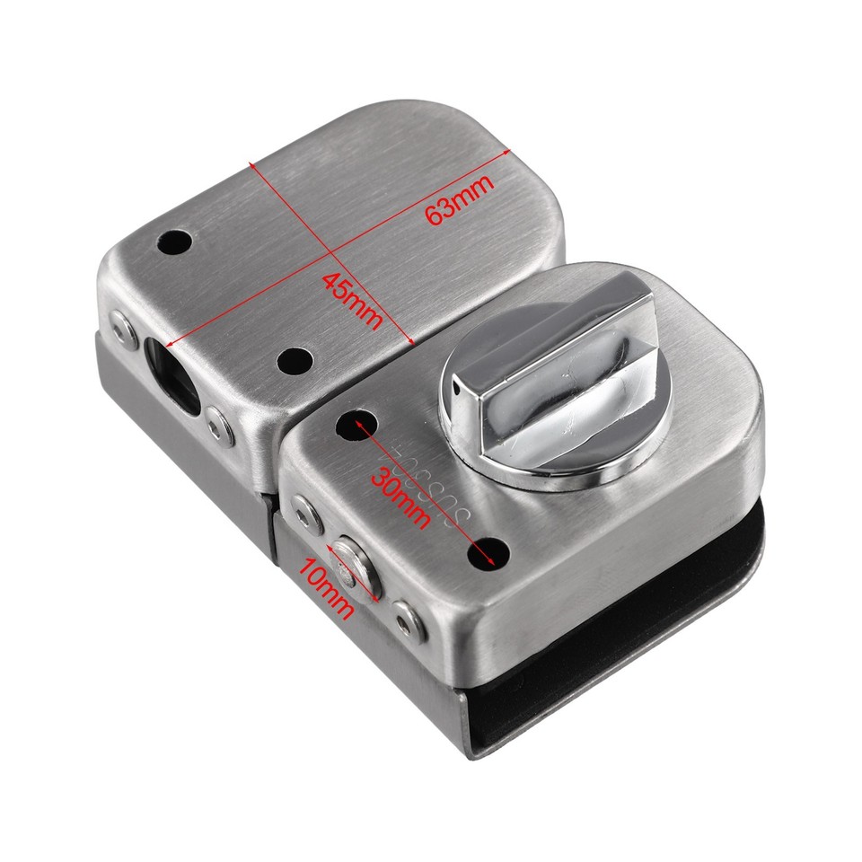High Quality Glass Door Lock Hardware Sliding Control Easy Installation ...
