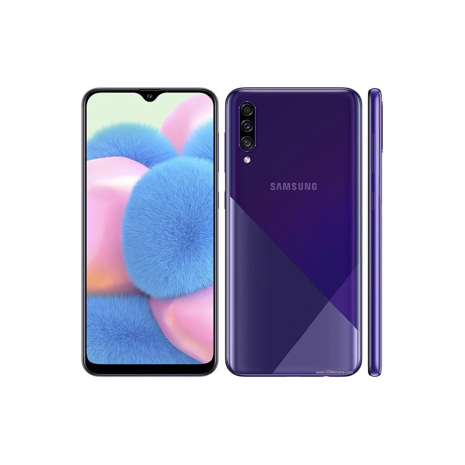 Samsung Galaxy A30s SM-A307G 64GB Prism Crush Violet 6.4" Unlocked 25MP ...