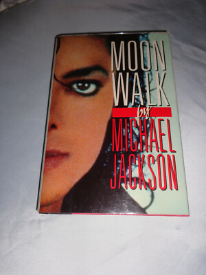 Moonwalk Autobiography by Michael Jackson True First Edition 1988 HCDJ ...