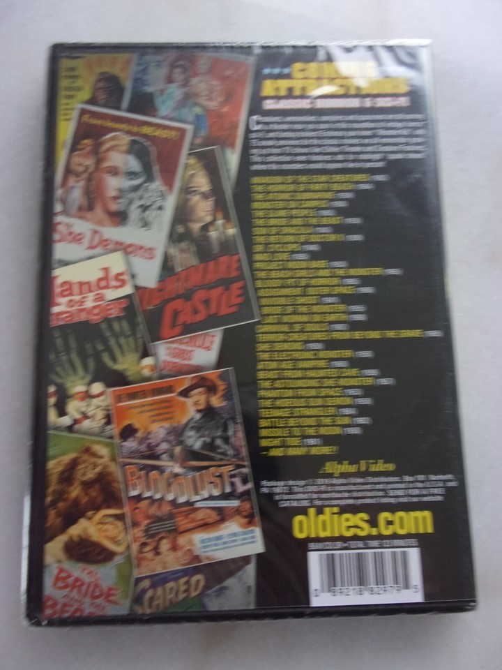 COMING ATTRACTIONS - CLASSIC HORROR & SCI-FI - DVD - NEW AND SEALED ...