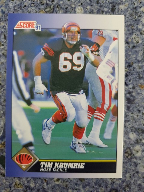 1991 Score - #97 Tim Krumrie for sale online | eBay