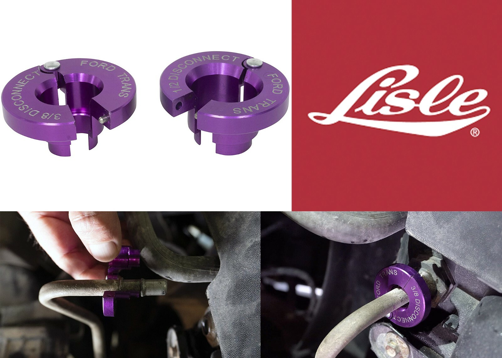 Lisle 39220 Disconnect Set Ford, 3/8 in. and 1/2 in. | eBay