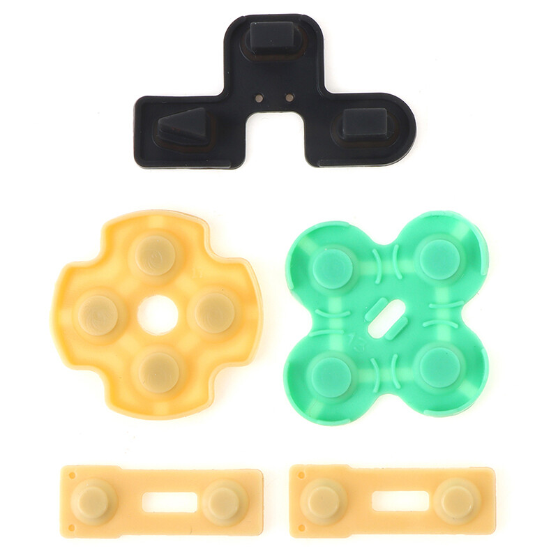 2set Conductive Rubber Contact Pad Button D-Pad for Sony PS2 Control_ro ...