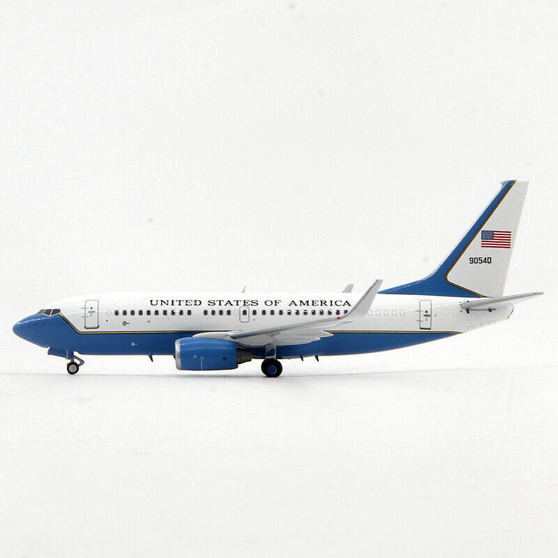 1:400 Panda UNITED STATES OF AMERICA Boeing C-40C BBJ Airplane Diecast ...