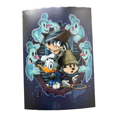 WonderGround Gallery Postcard Ajax Ghost Exterminators Lonesome Ghost ...