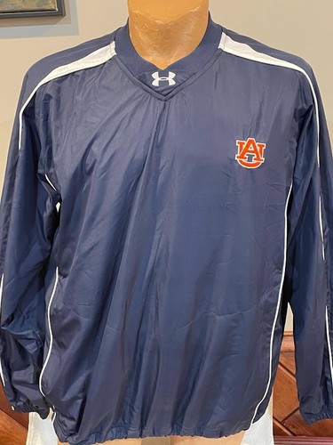 SWEET Auburn Tigers Men's Lg Blue Under Armour Pullover Spring/Fall ...