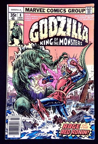 Godzilla 8 Dum Dum Duggan Jimmy Woo Red Ronin Marvel Comics | eBay