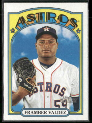 2021 Topps Heritage #154 Framber Valdez | eBay