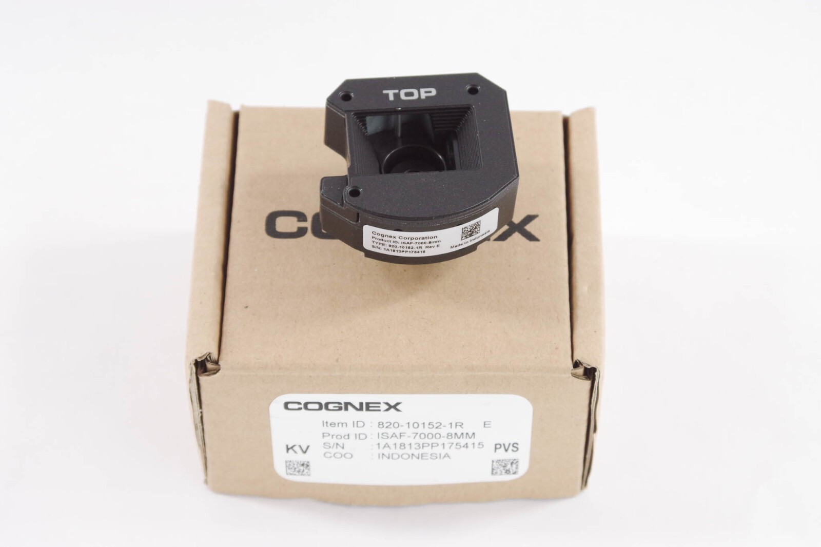 Cognex ISAF-7000-8MM 820-10152-1R / 820101521R Sensor Lens w. Light | eBay