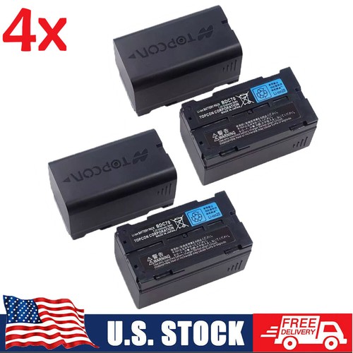 4- New TOPCON BDC70 Battery for TOPCON,SOKKIA Total Station,GPS,SRX,GRX ...