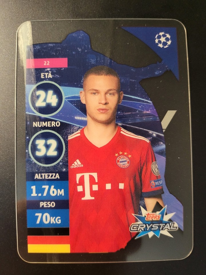 2018-19 Topps Crystal Joshua Kimmich RC card #22 | eBay