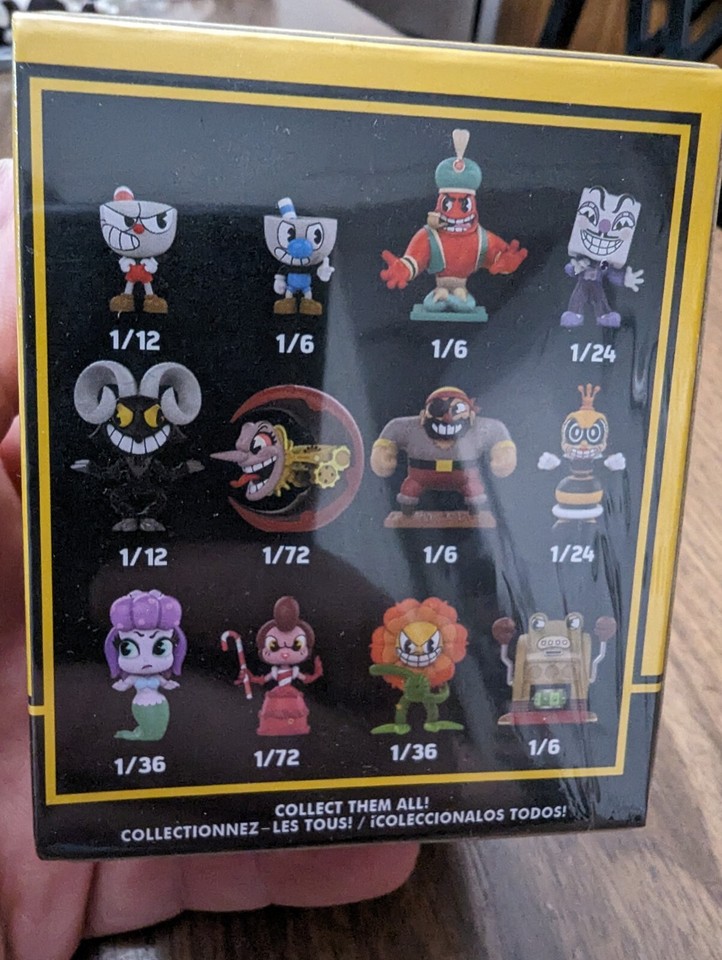 Cuphead Funko Mystery Mini Box Gamestop Exclusive BRAND NEW SEALED Very ...
