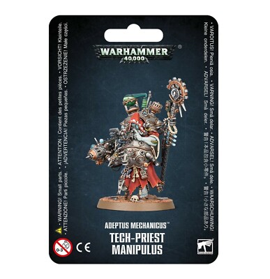 Warhammer 40K Adeptus Mechanicus Tech-Priest Manipulus Plastic ...