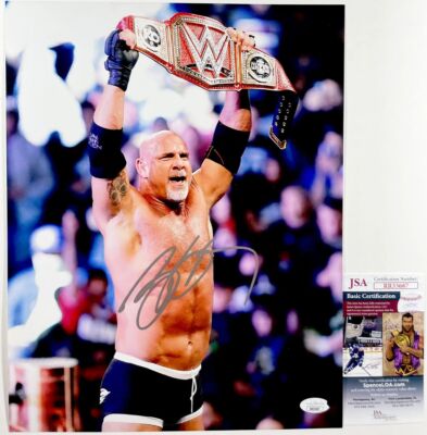 WWE NXT Bill Goldberg Signed 11x14 Photo D Autograph WrestleMania JSA ...