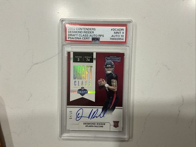 2022 Panini Contenders - Draft Class Autographs Rps Desmond Ridder #DCA ...