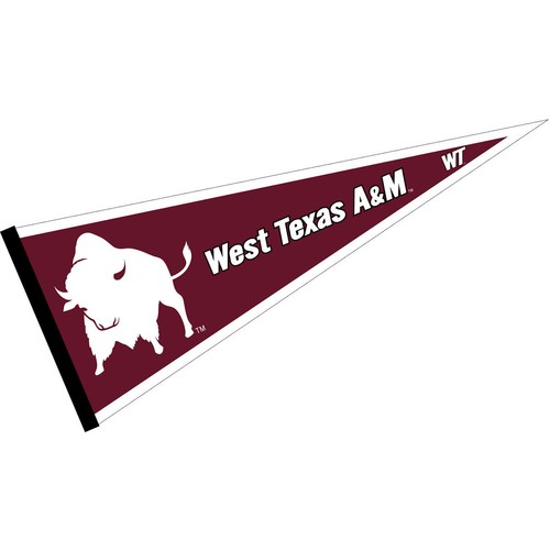 West Texas A&M University Buffaloes 12 in X 30 in College Pennant | eBay