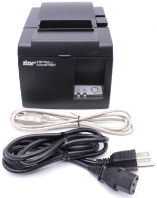 Star TSP100 143U futurePRNT Thermal POS Printer w/ USB and Power Cable ...