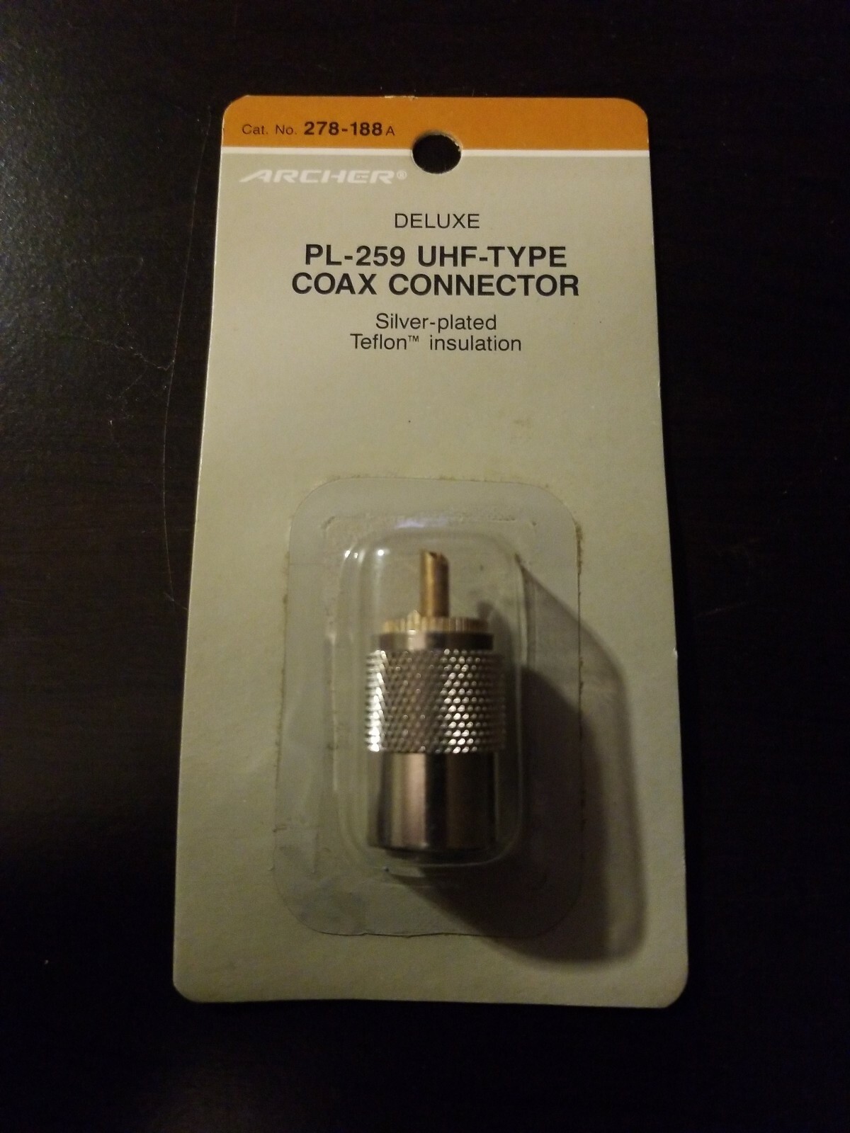 RADIO SHACK/ARCHER UHF-TYPE COAX PL-259 CONNECTOR 278-188 NOS | eBay