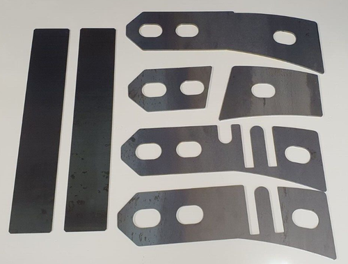 Nissan Navara D40 Chassis Repair kit Plate Panel Rail Welding 5mm thick ...