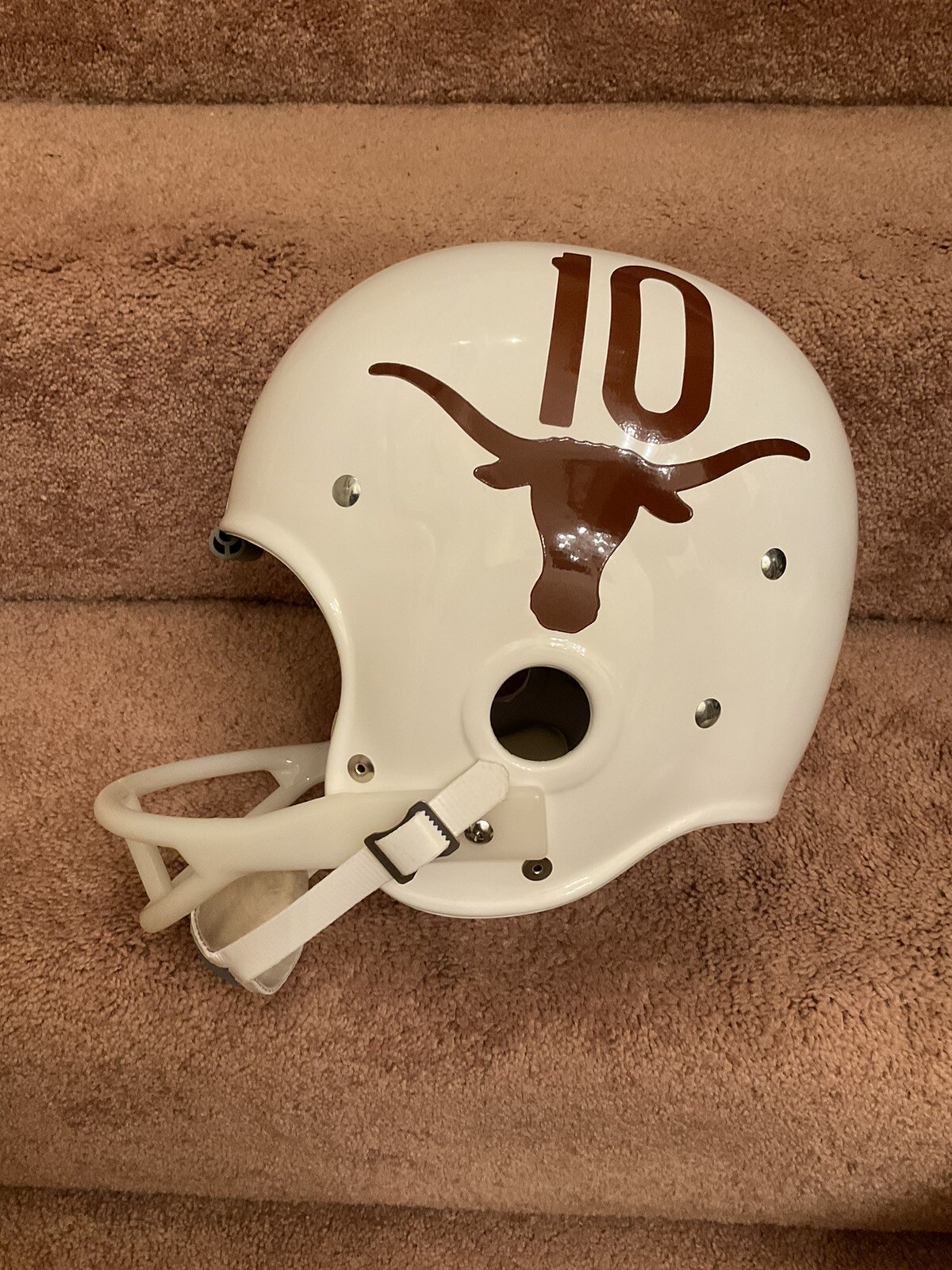 RK4 Style Football Helmet 1961 Texas Longhorns James Saxton | eBay