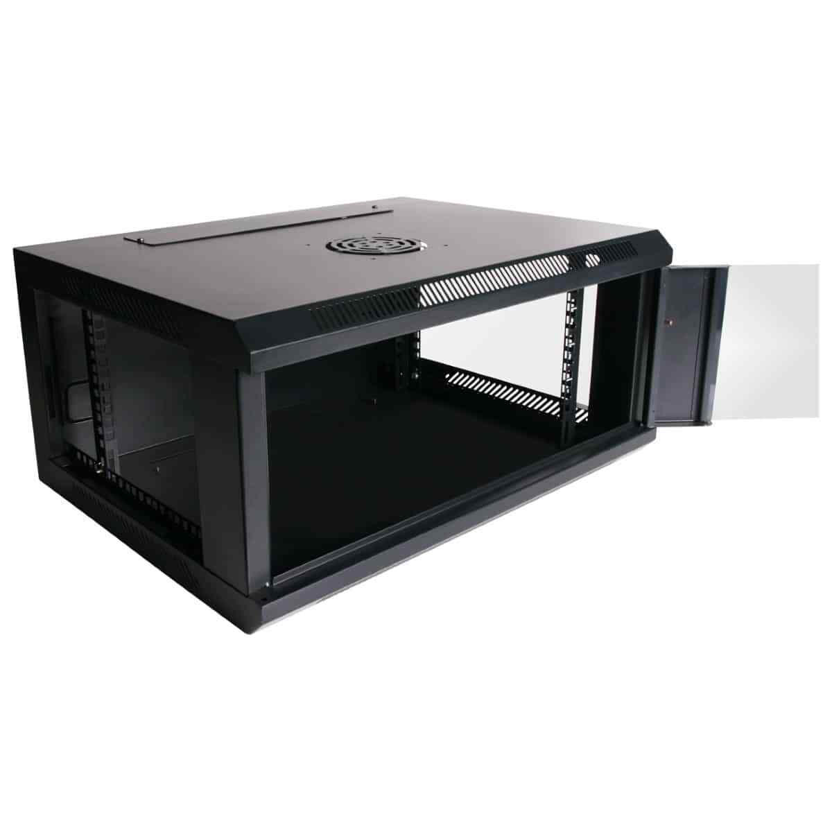 6RU 450mm Deep Wall Mount Server Rack / Network Cabinet 713830407368 | eBay