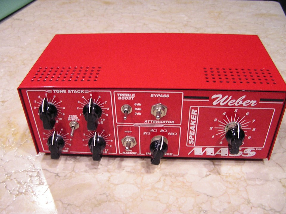 Weber Mass Amplifier Attenuator | eBay