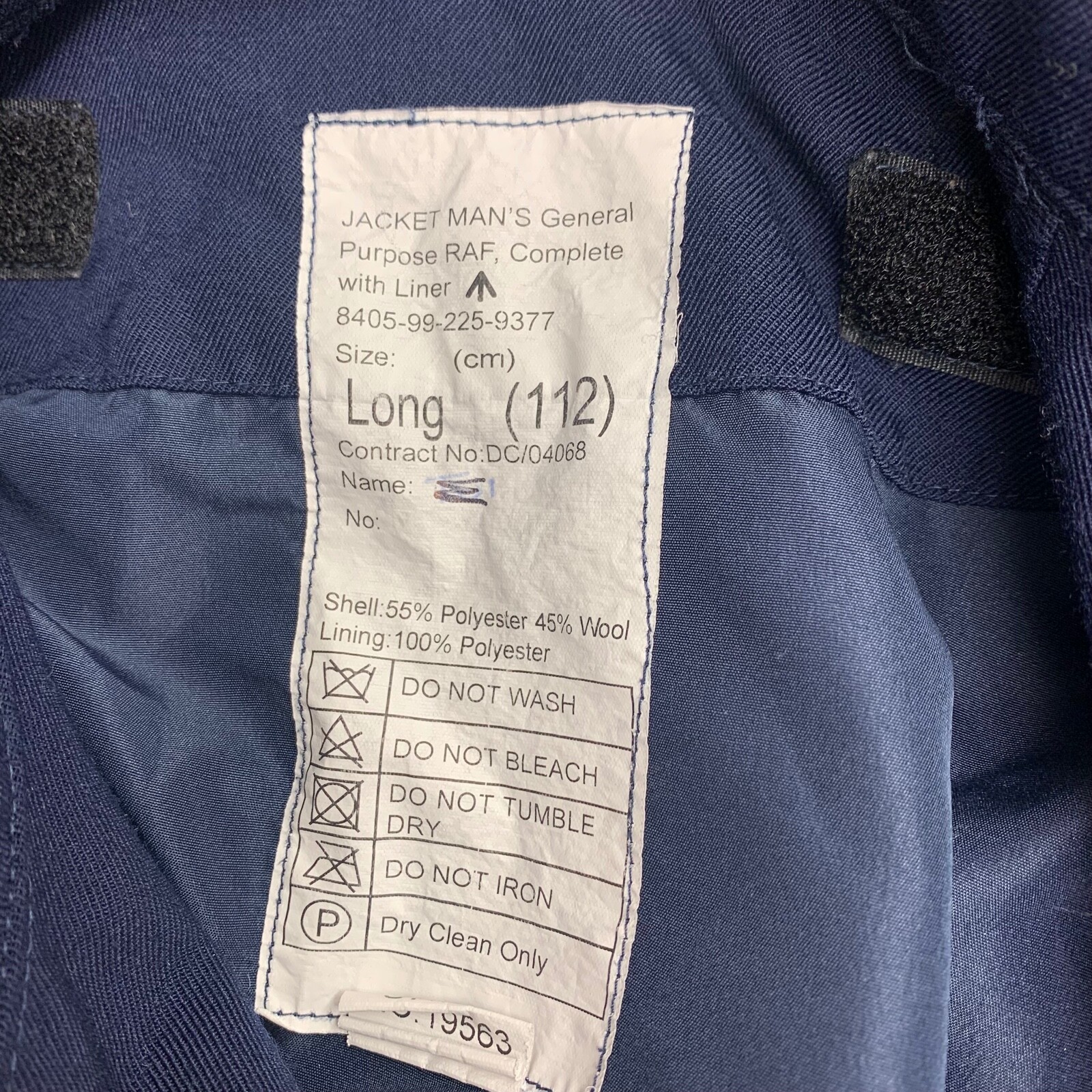 RAF GENERAL PURPOSE JACKET - Sizes , Royal Air Force Navy Blue British ...