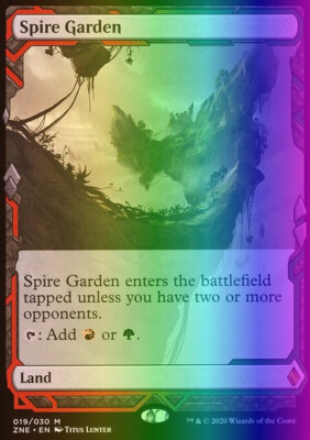 MTG Magic the Gathering Spire Garden (19/30) Zendikar Rising ...