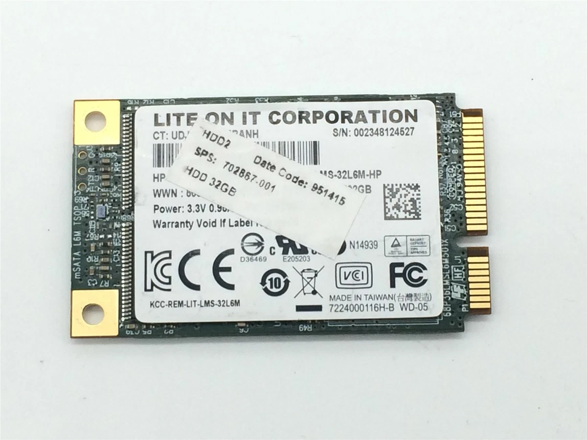 Lite On Ssd Msata 32gb